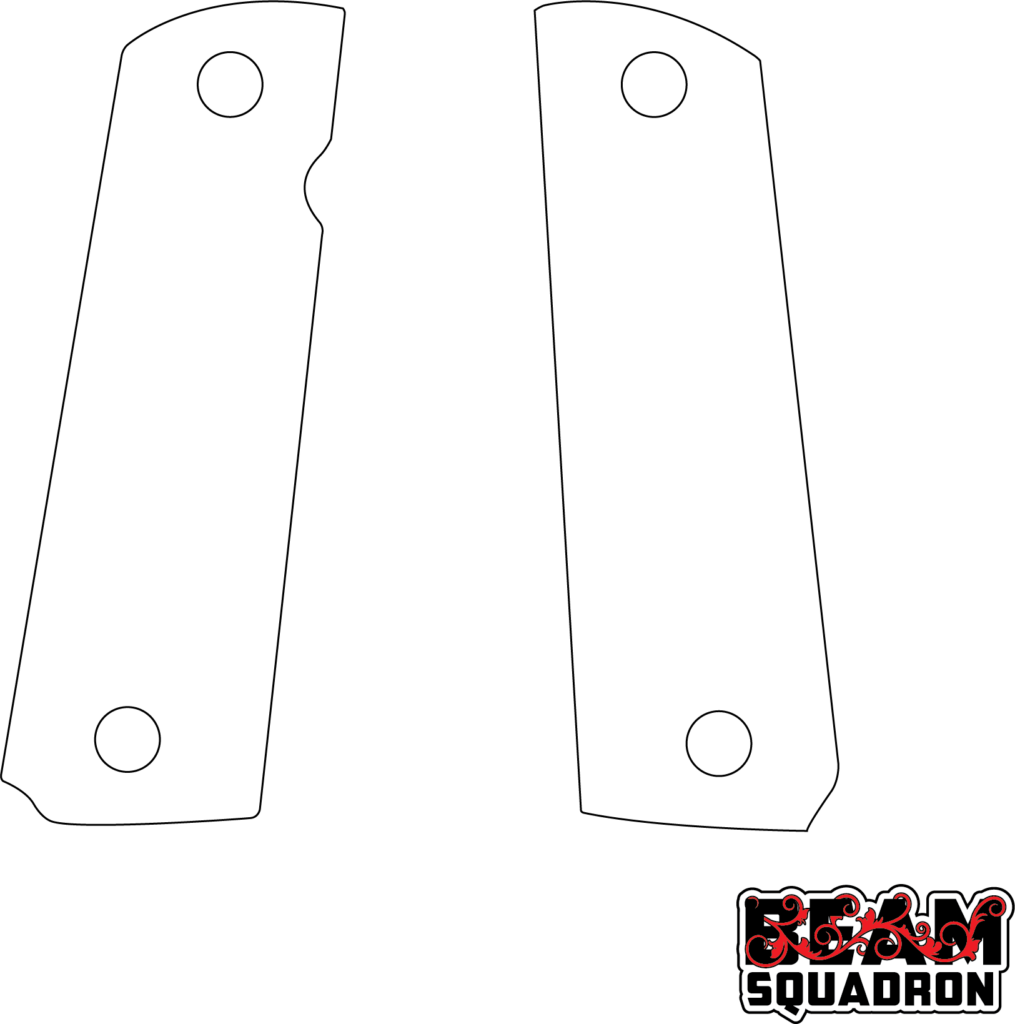 1911-Grip-Templates – Fiber Laser Training & Mastery | Beam Squadron