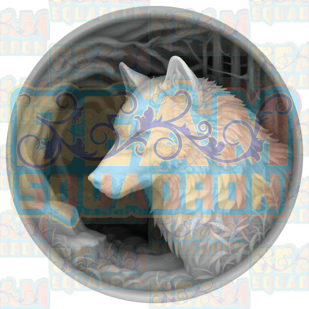 Wolf Cave-3D-Coin – Beam Squadron